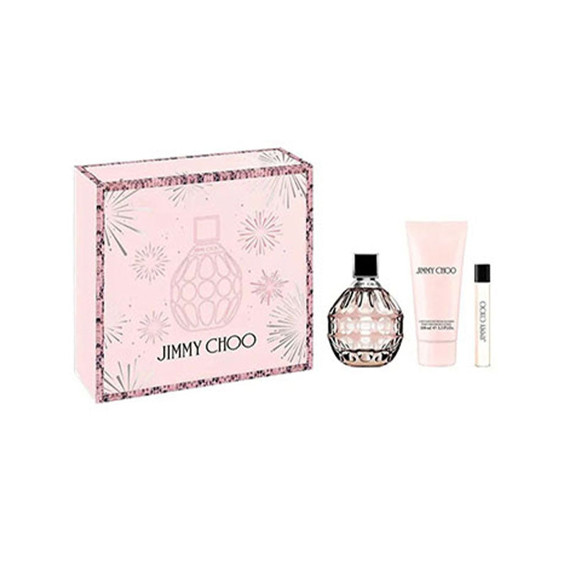 Buy Jimmy Choo Eau de Parfum 100ml + Body Cream 100ml + Mini Eau de ...